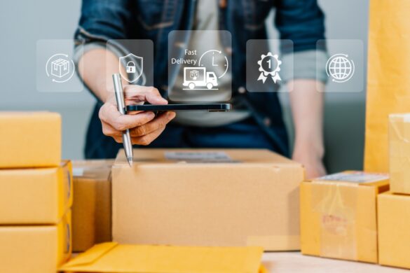 The shipment has been processed in the parcel center of origin