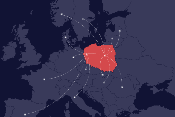 The shipment has been processed in the parcel center of origin